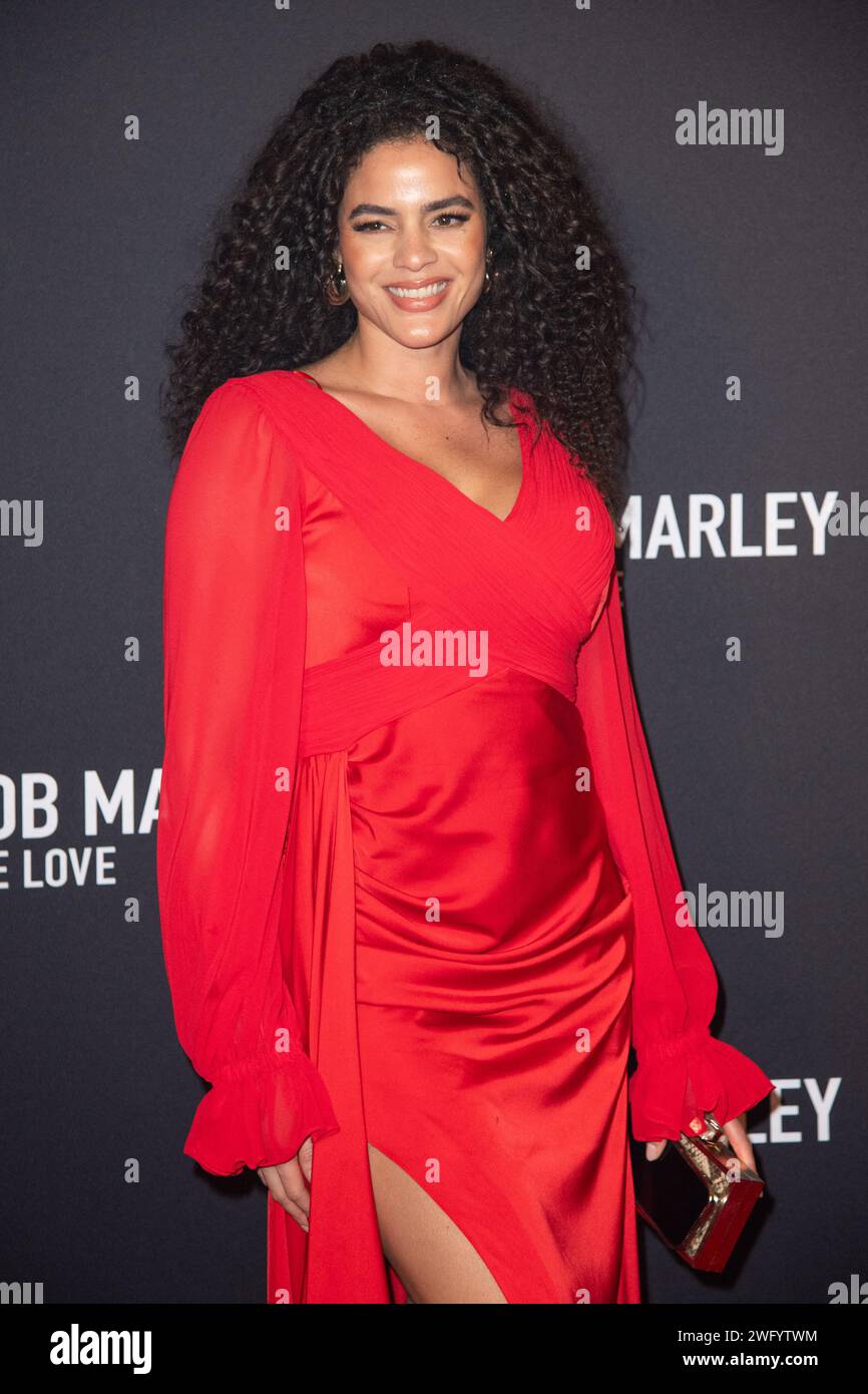 Paris, France. 01st Feb, 2024. Maytee Martinez attending the Bob Marley ...