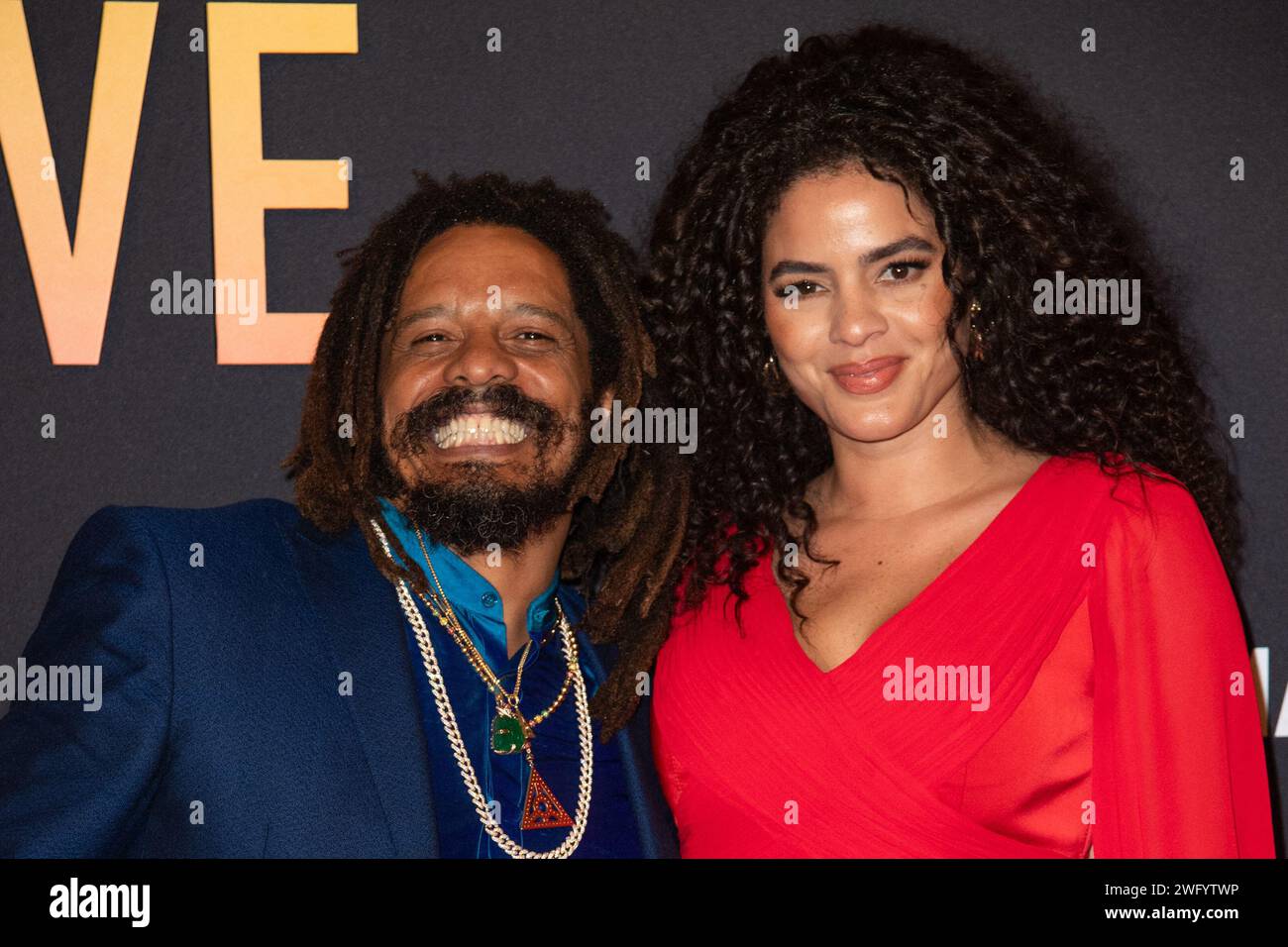 Rohan Marley and Maytee Martinez attending the Bob Marley One Love ...