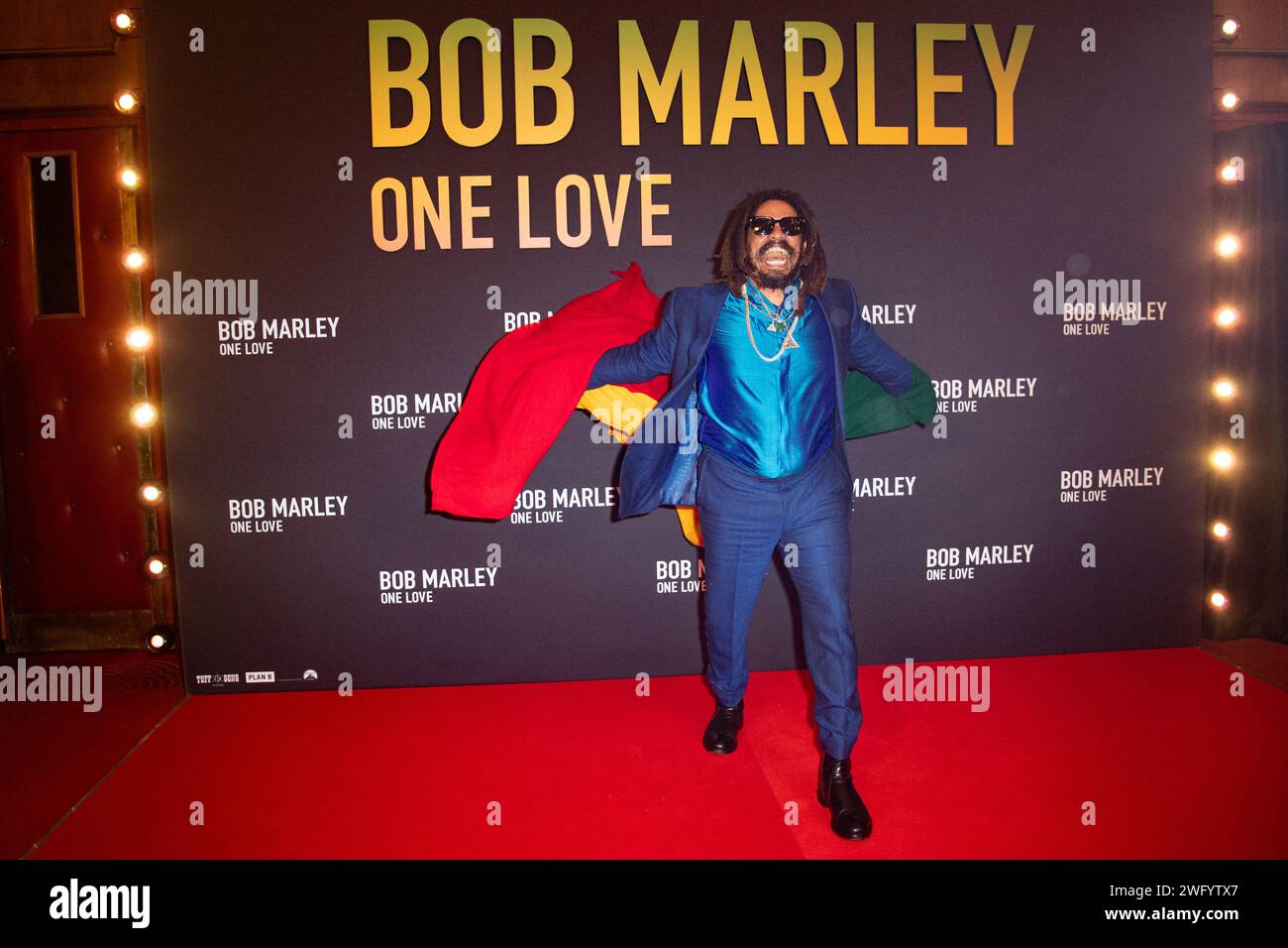 Rohan Marley attending the Bob Marley One Love Premiere at the Grand ...