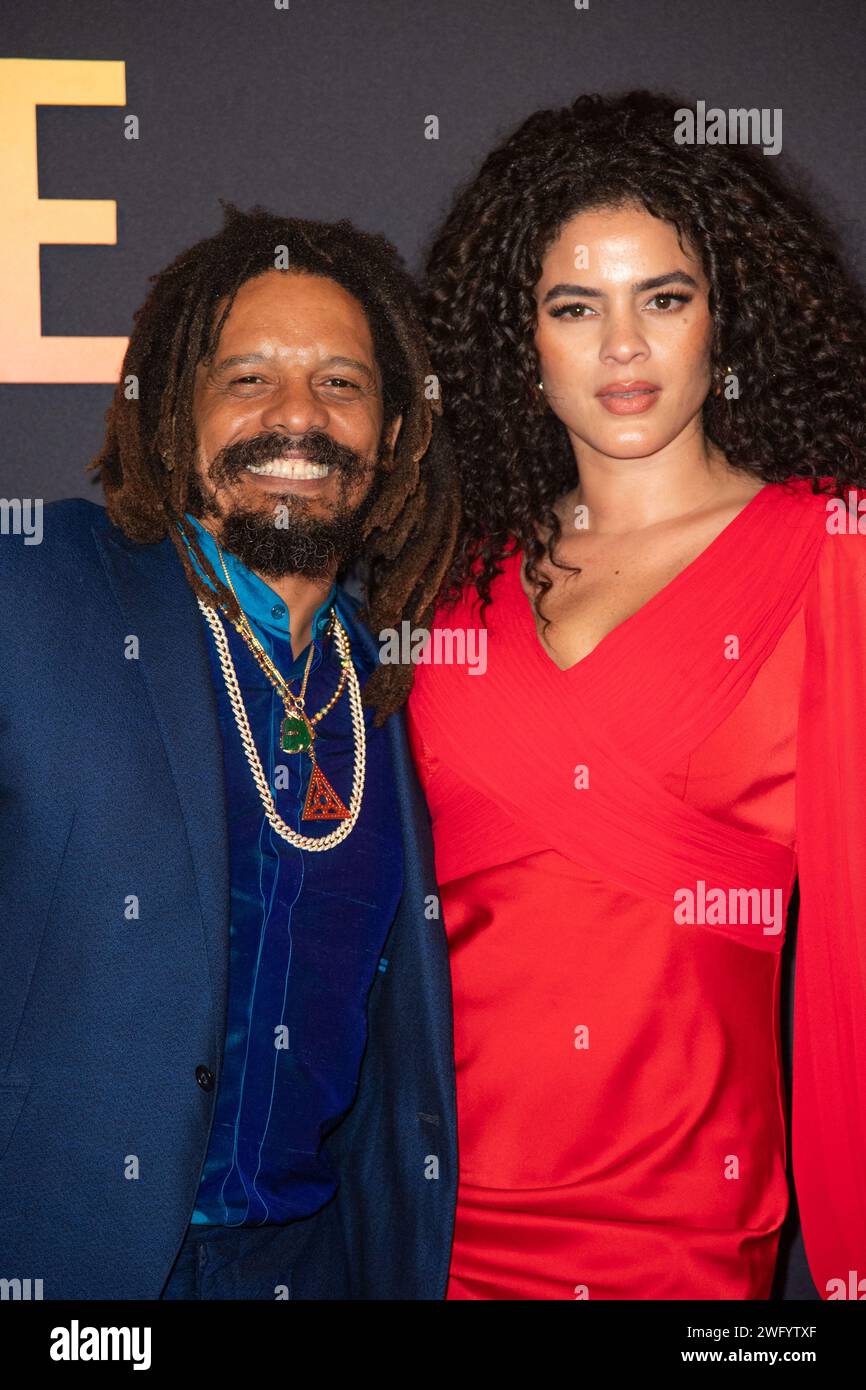 Rohan Marley and Maytee Martinez attending the Bob Marley One Love ...