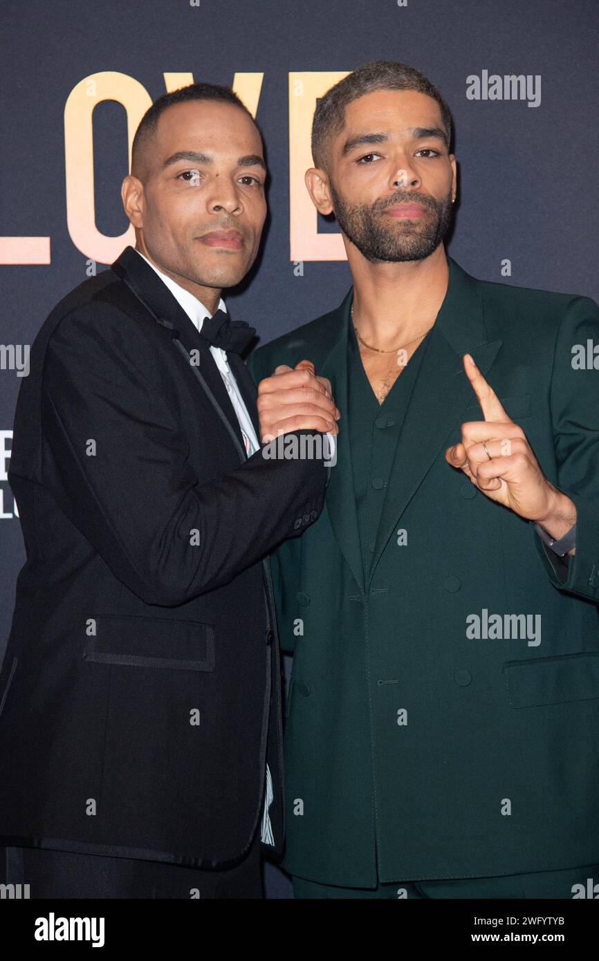Reinaldo Marcus Green and Kingsley Ben-Adir attending the Bob Marley ...