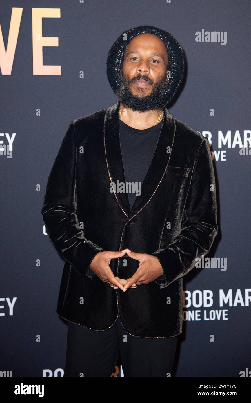Ziggy Marley attending the Bob Marley One Love Premiere at the Grand ...