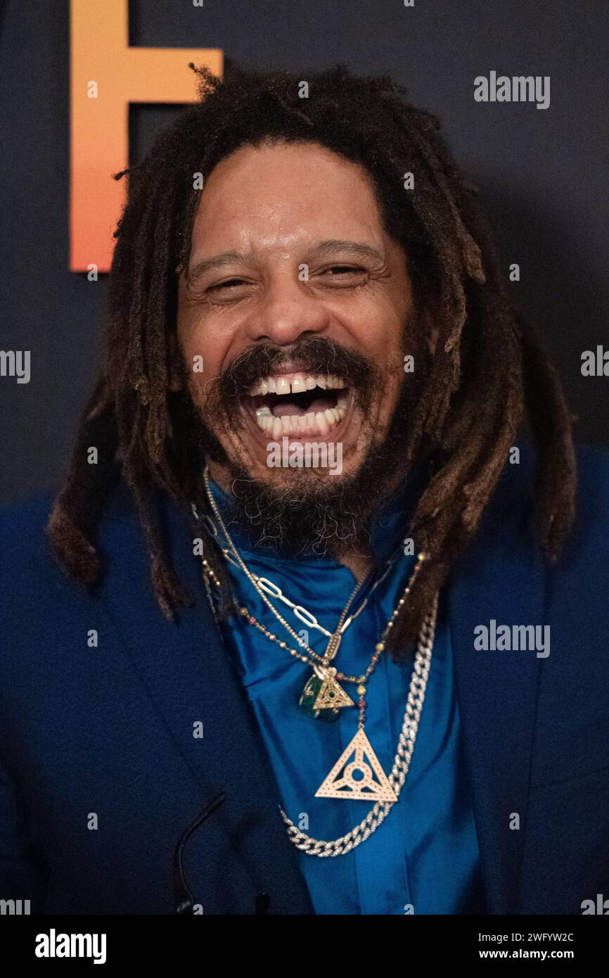 Paris, France. 01st Feb, 2024. Rohan Marley attending the Bob Marley ...