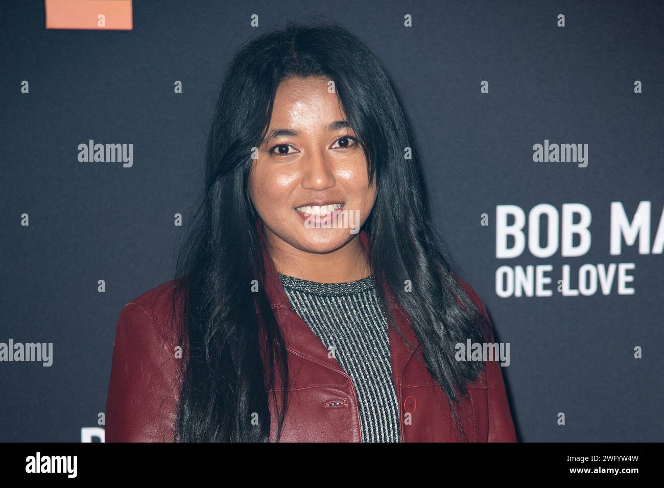 Paris, France. 01st Feb, 2024. Anisha Jo attending the Bob Marley One ...