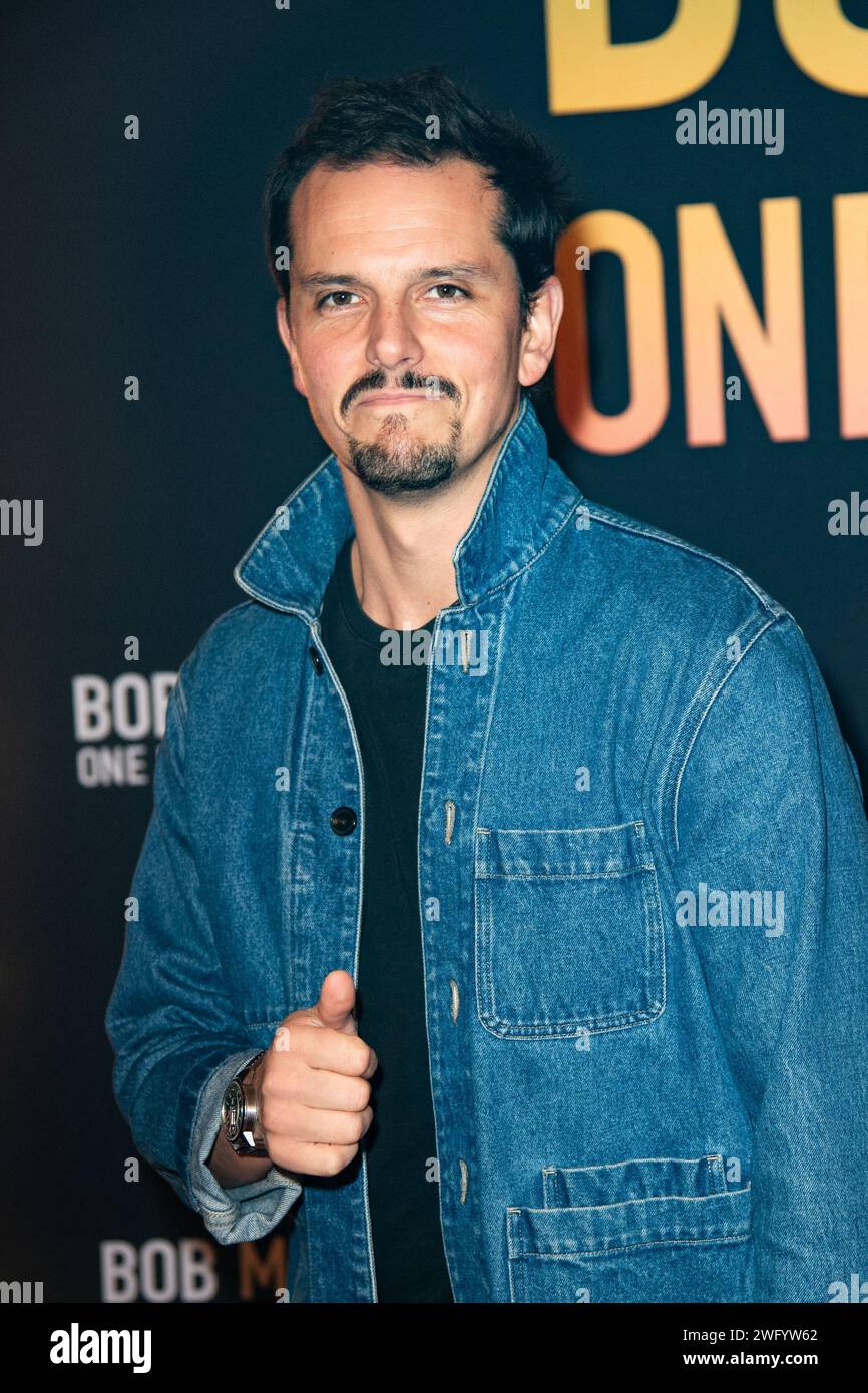 Paris, France. 01st Feb, 2024. Juan Arbelaez attending the Bob Marley ...