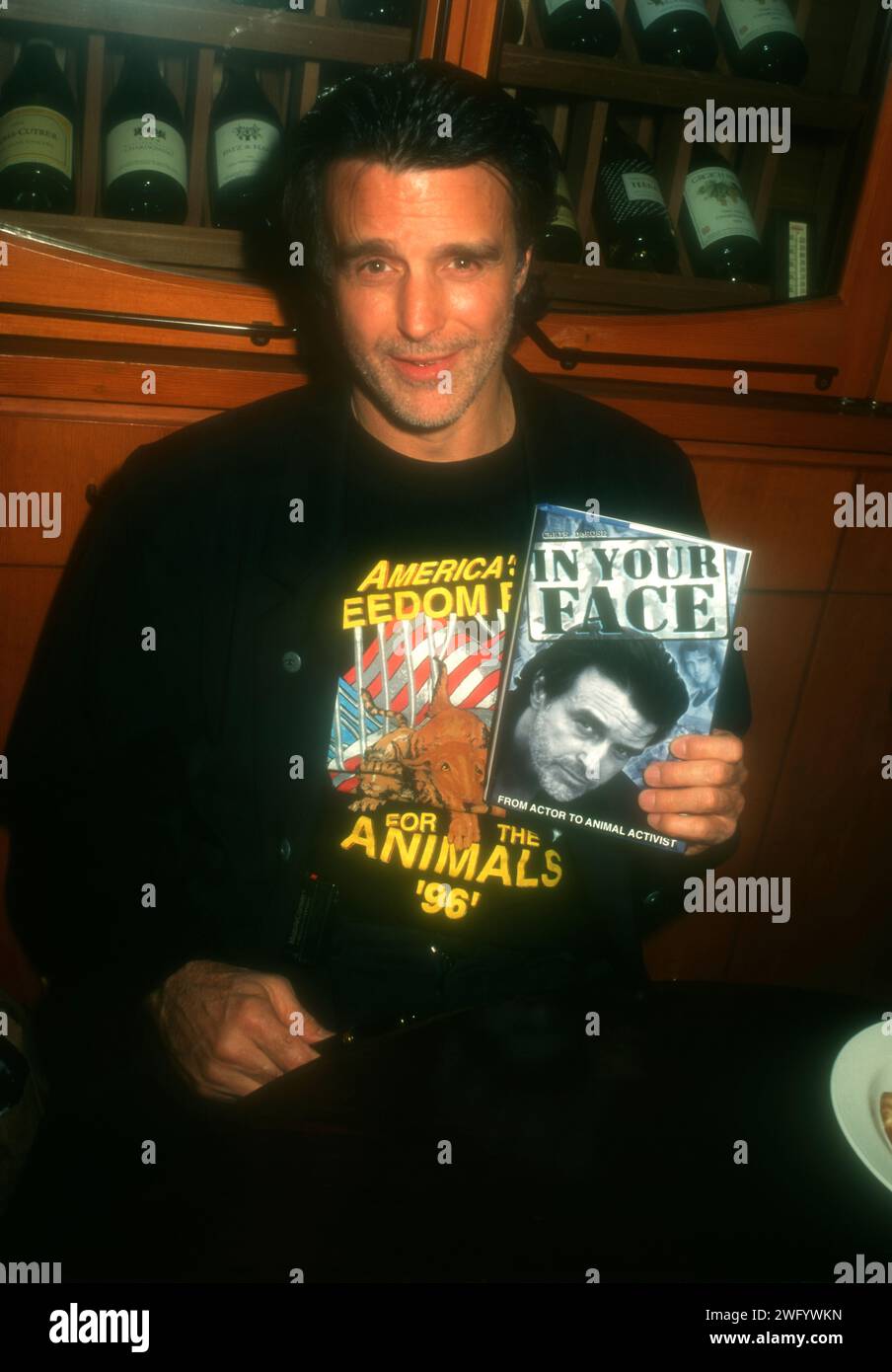 Los Angeles, California, USA 17th December 1996 Actor/Animal Rights ...