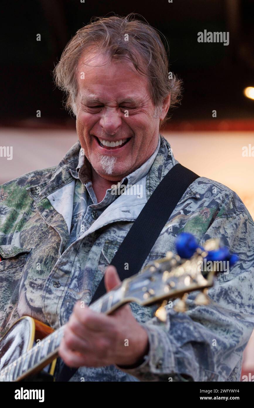 Dripping Spring, USA. 01st Feb, 2024. Entertainer Ted Nugent spoke at ...