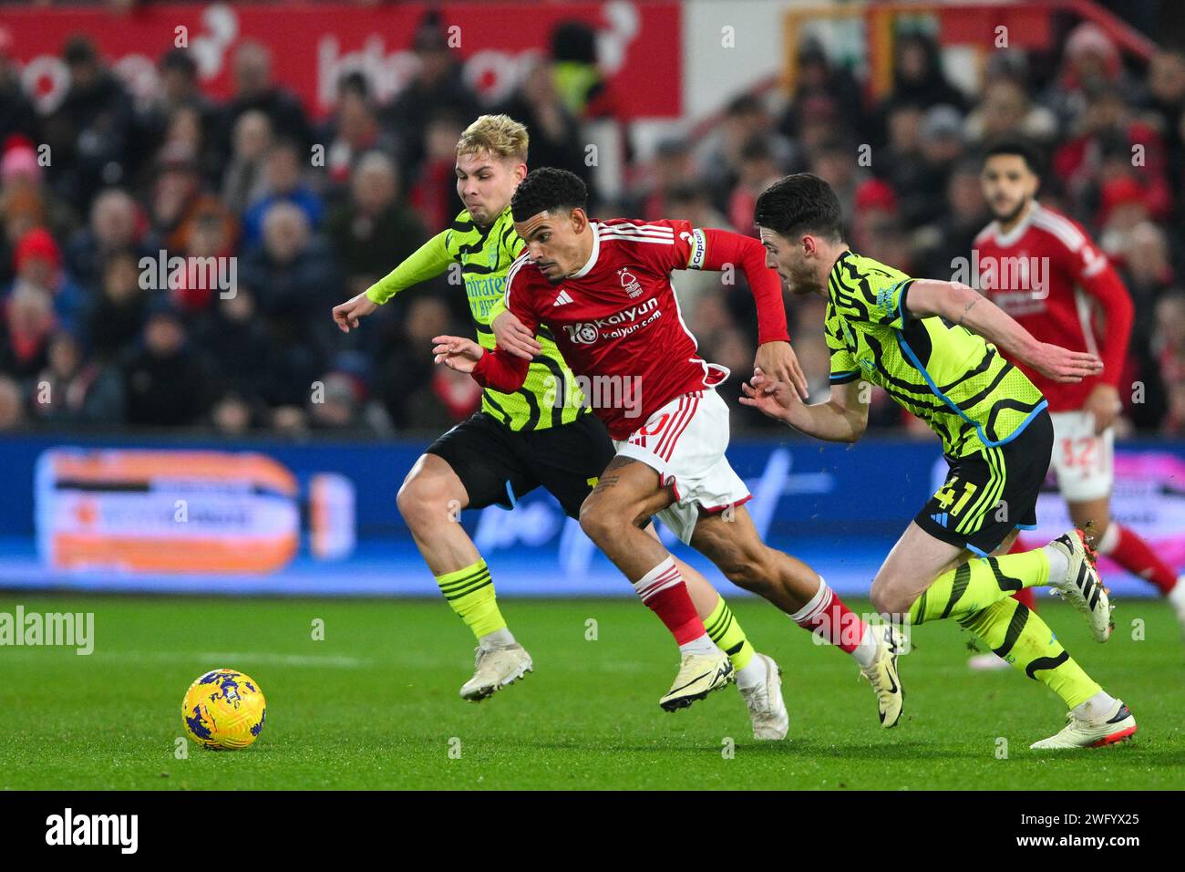 Emile smith rowe january 2024 hi-res stock photography and images - Alamy