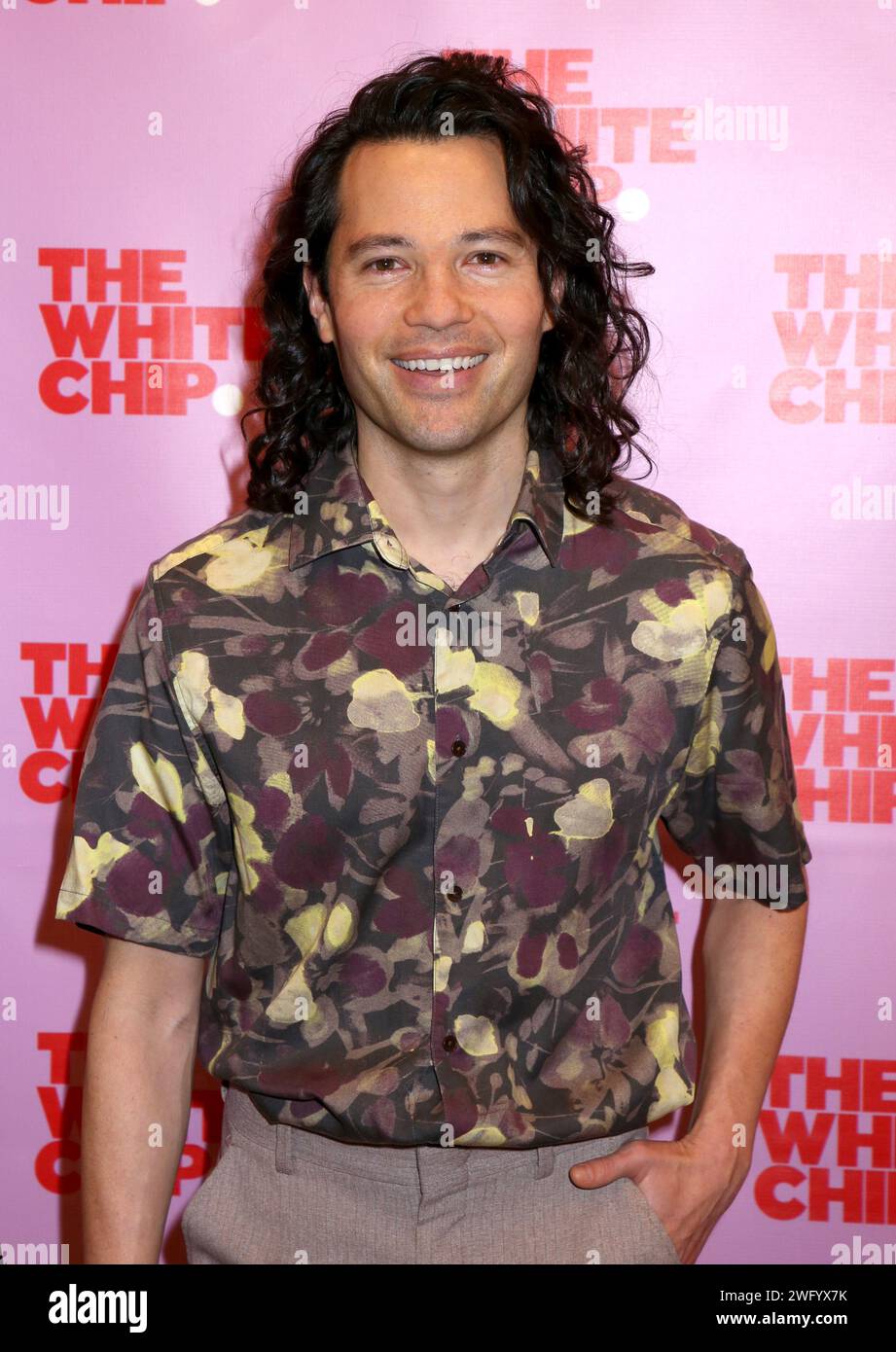 New York City, USA. 01st Feb, 2024. Jason Tam attending 'The White Chip ...