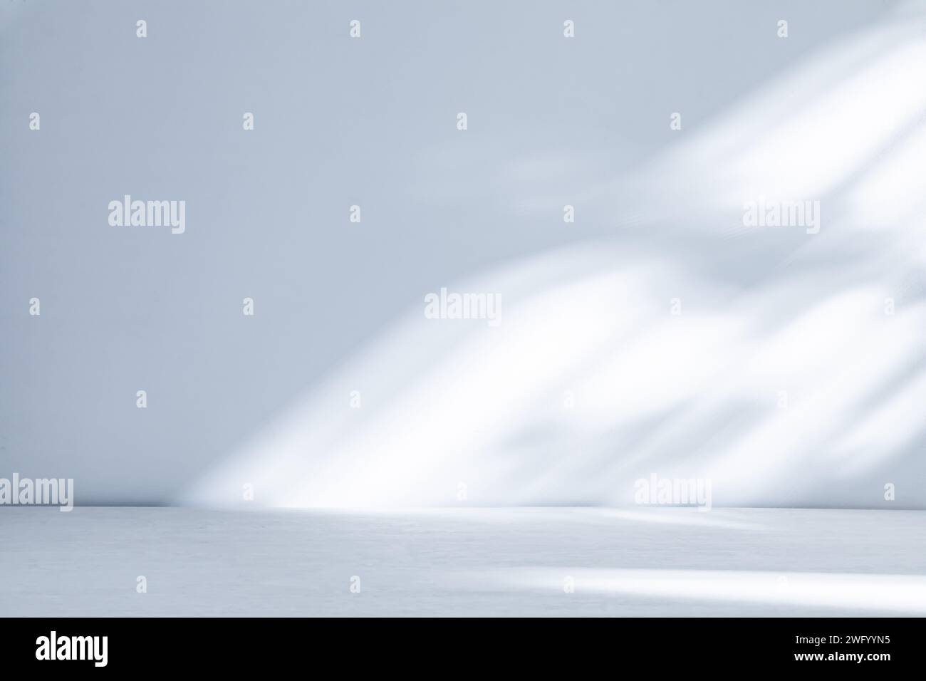 Abstract Light And Shadow Patterns on a Blank White Background Stock ...