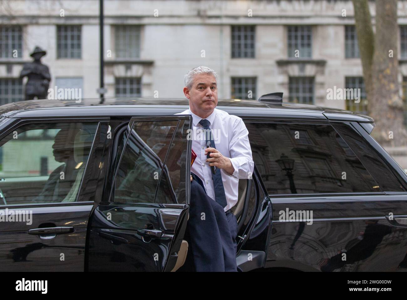 London, Uk 2024 Steve Barclay, MP, Secretary of State for Environment ...
