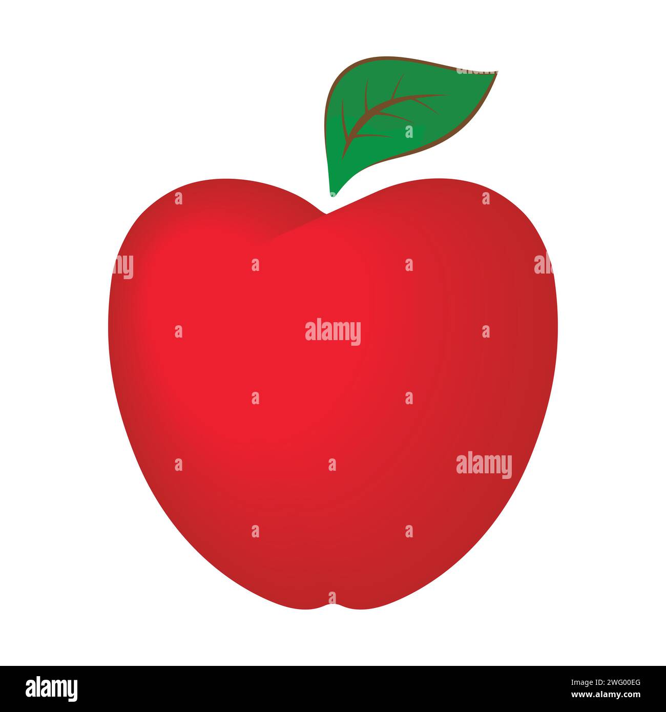Apple fruit vector logo design illustration Stock Vector Image & Art ...