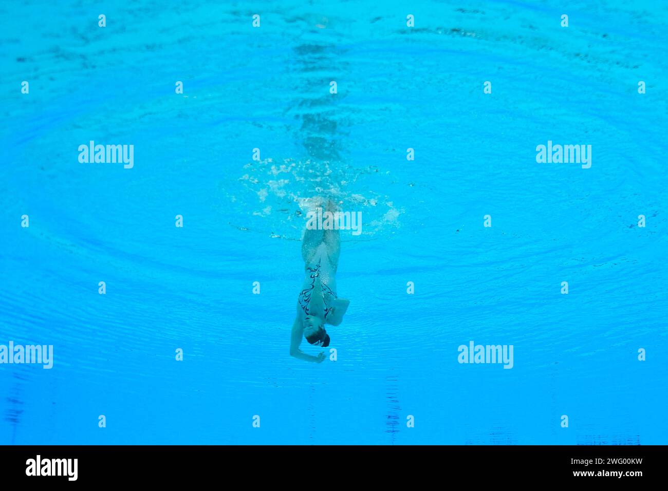 Mari Alavidze of Georgia competes in the women's solo technical of ...