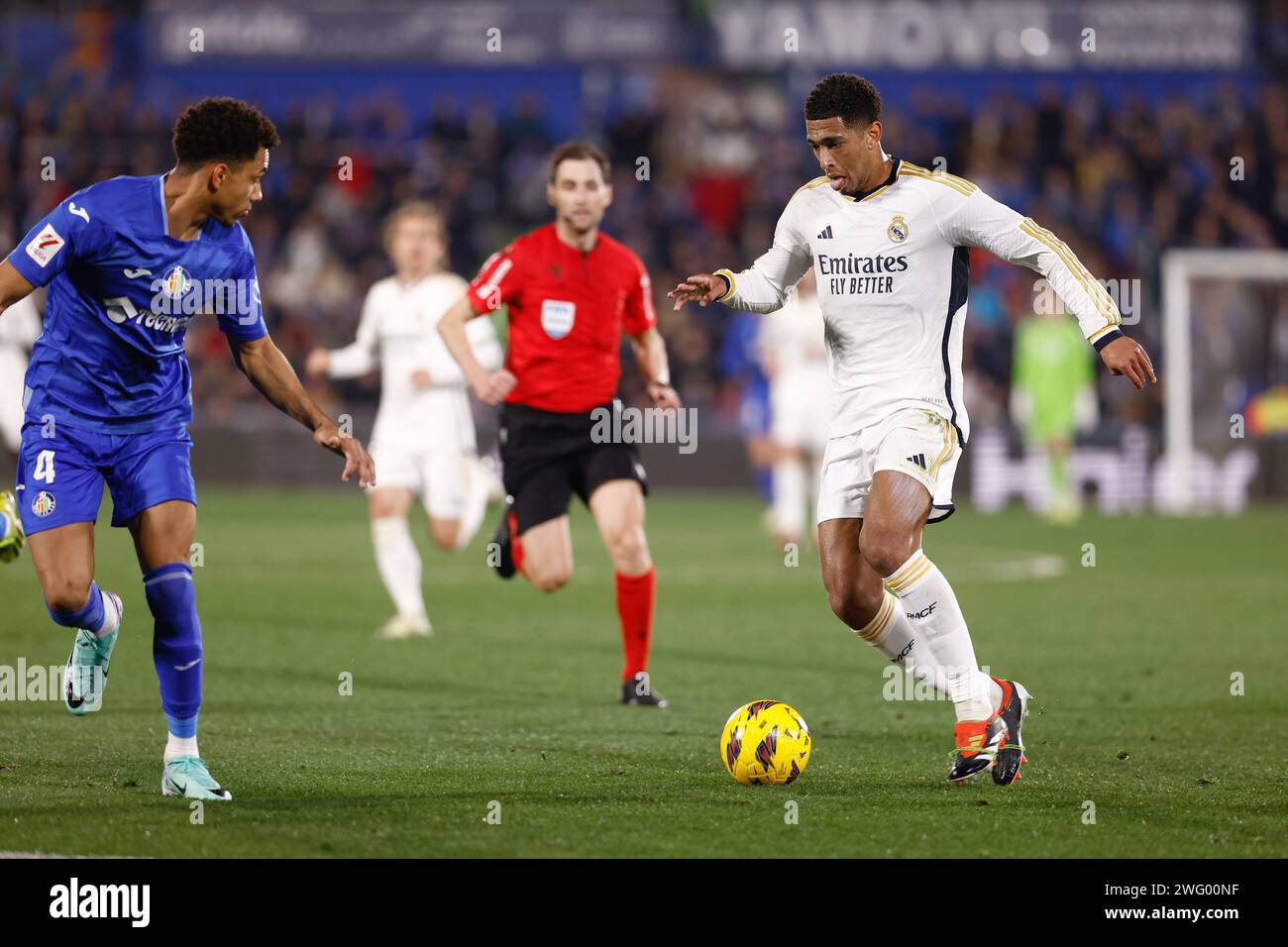 Jude Bellingham of Real Madrid during the Spanish championship La Liga ...