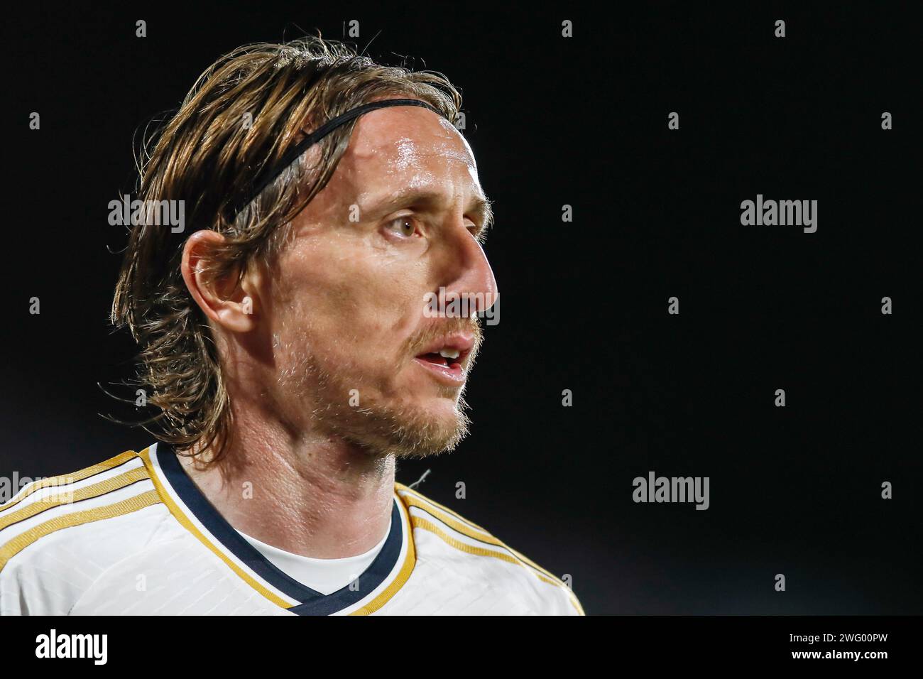 Luka Modric of Real Madrid during the Spanish championship La Liga ...