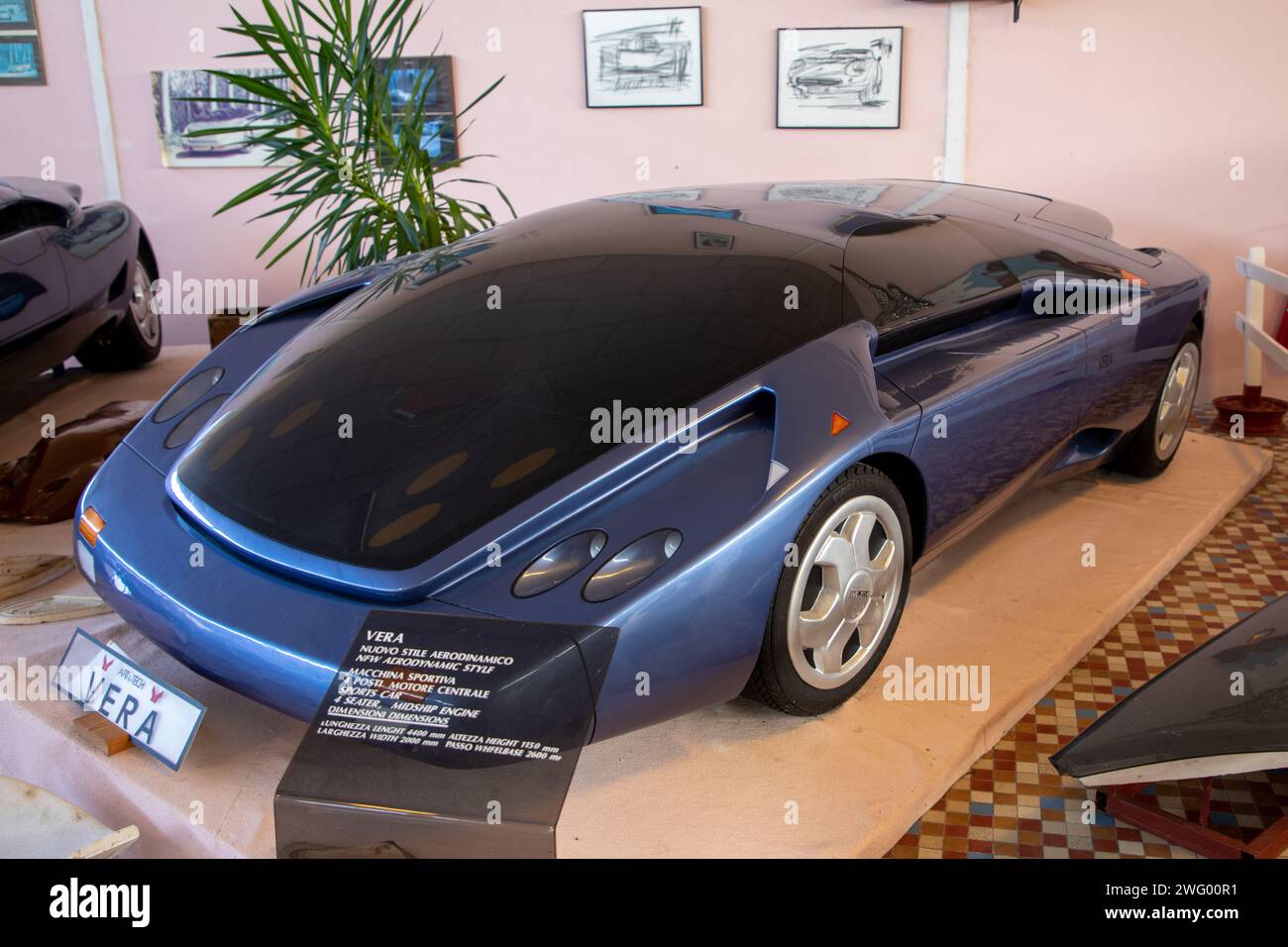 Talmont-Saint-Hilaire , France - 01 25 2024 : vera car designer ...