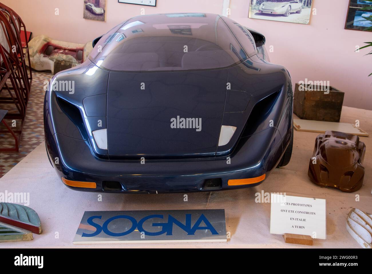Talmont-Saint-Hilaire , France - 01 25 2024 : sogna concept car italian ...