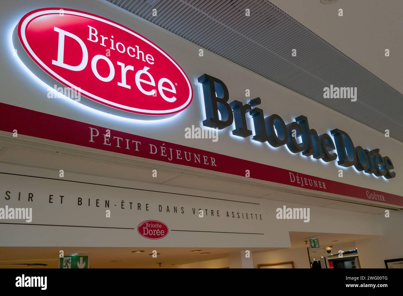 Bordeaux , France - 01 20 2024 : Brioche Doree logo brand and text sign ...