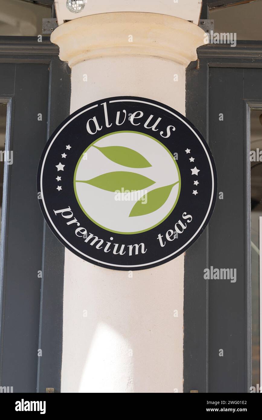 Bordeaux , France - 01 20 2024 : Alveus premium teas logo brand and ...