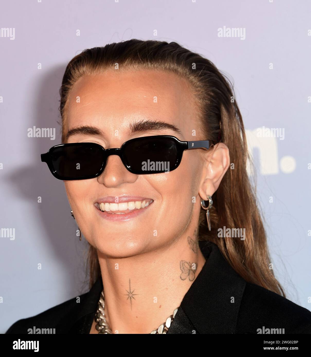 Los Angeles, USA. 01st Feb, 2024. G Flip arriving at the 21st Annual G'Day USA Arts Gala held at ...