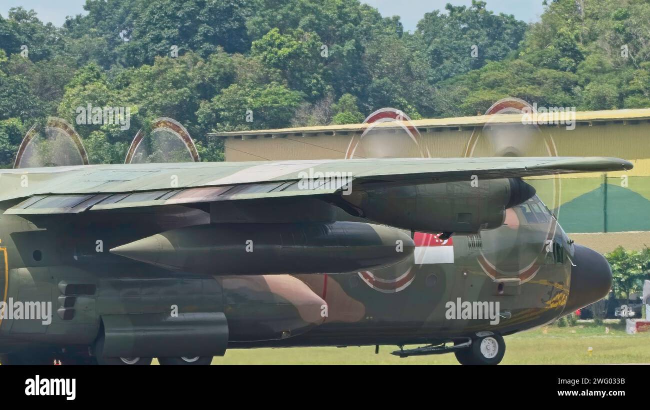 SINGAPORE - SEPTEMBER 7, 2023: Republic of Singapore Air Force (RSAF) C ...