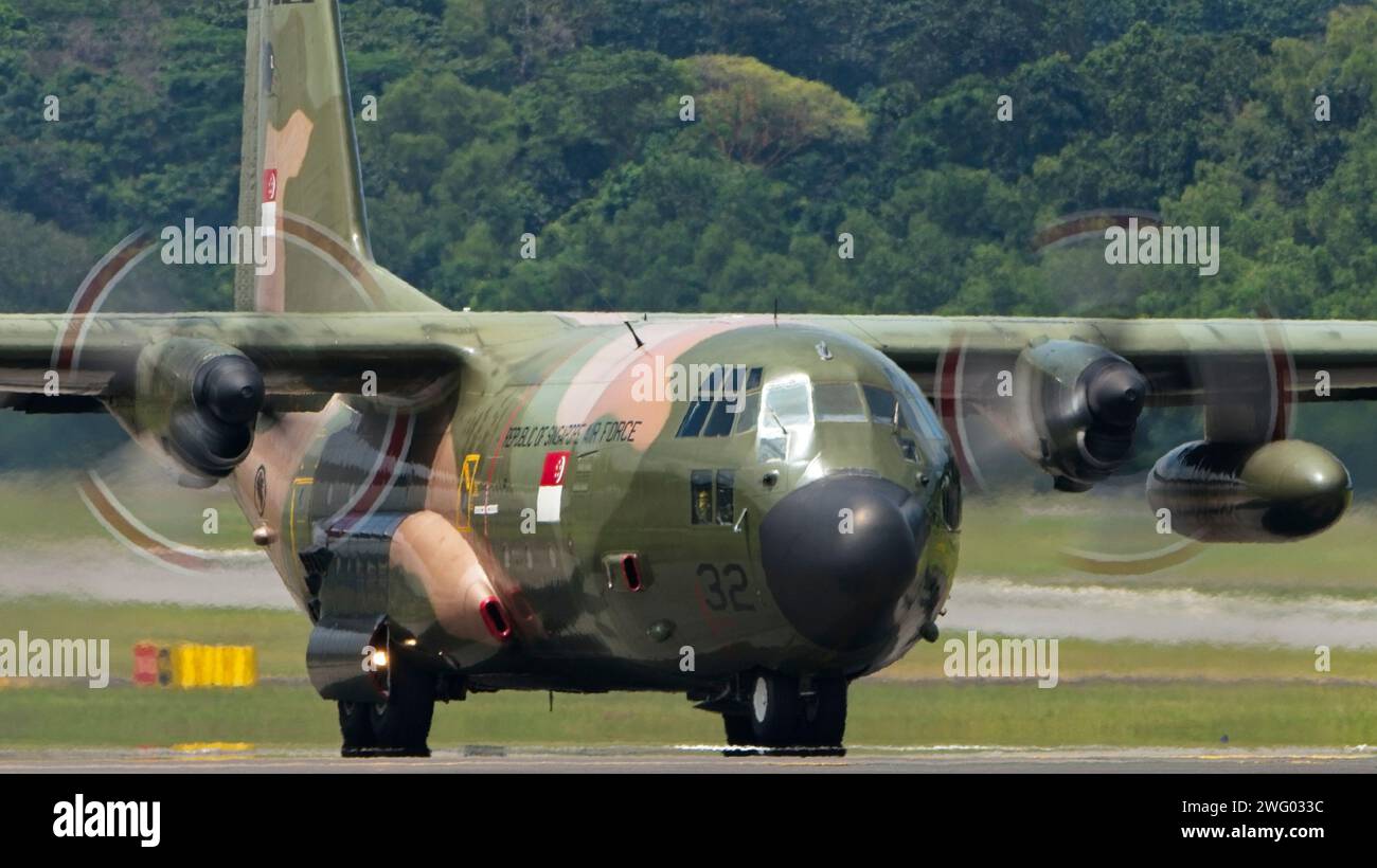 SINGAPORE - SEPTEMBER 7, 2023: Republic of Singapore Air Force (RSAF) C ...