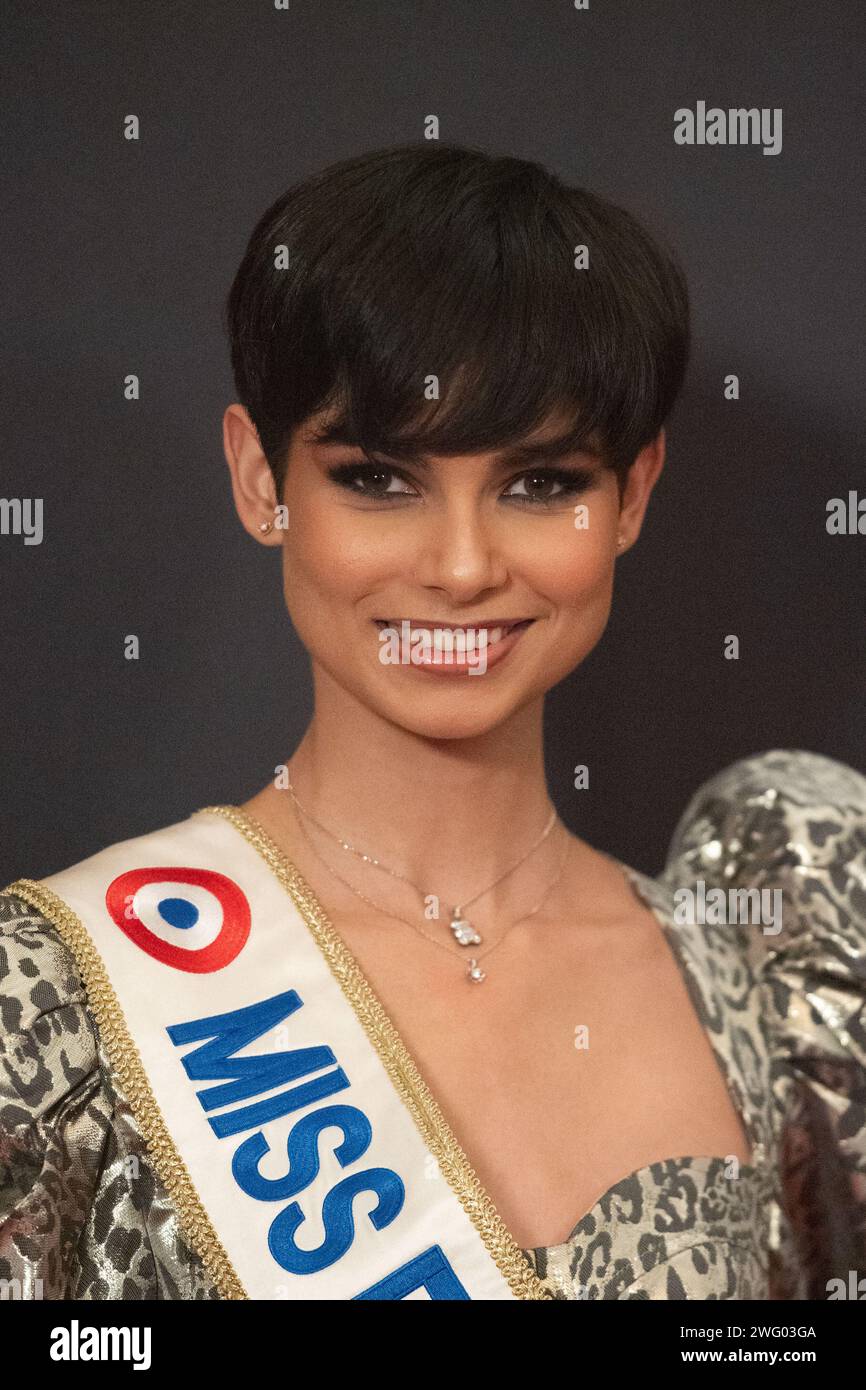Eve Gilles, Miss, France. , . Photo by Aurore Marechal/ABACAPRESS.COM ...