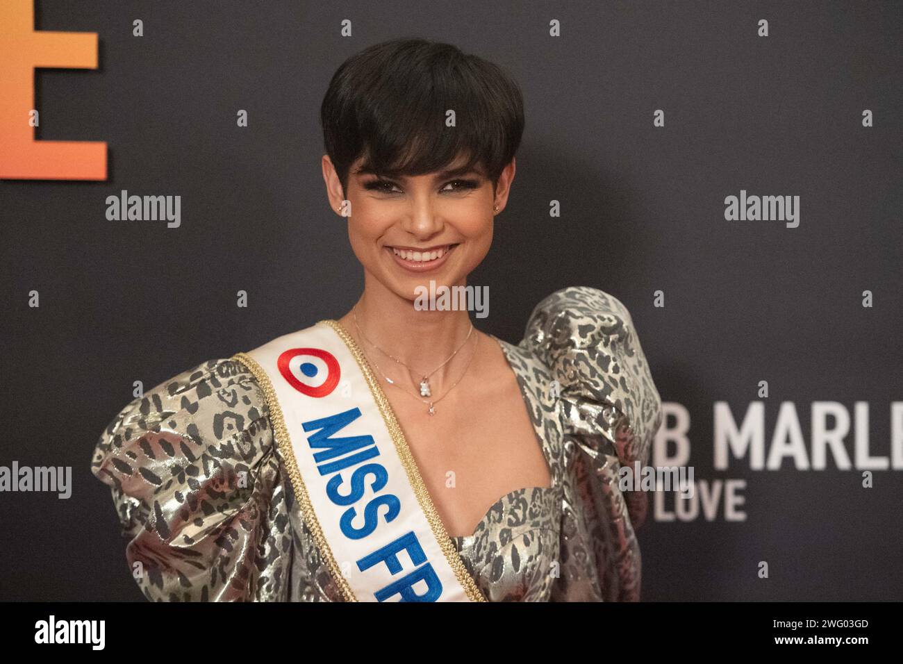 Eve Gilles, Miss, France. , . Photo by Aurore Marechal/ABACAPRESS.COM ...