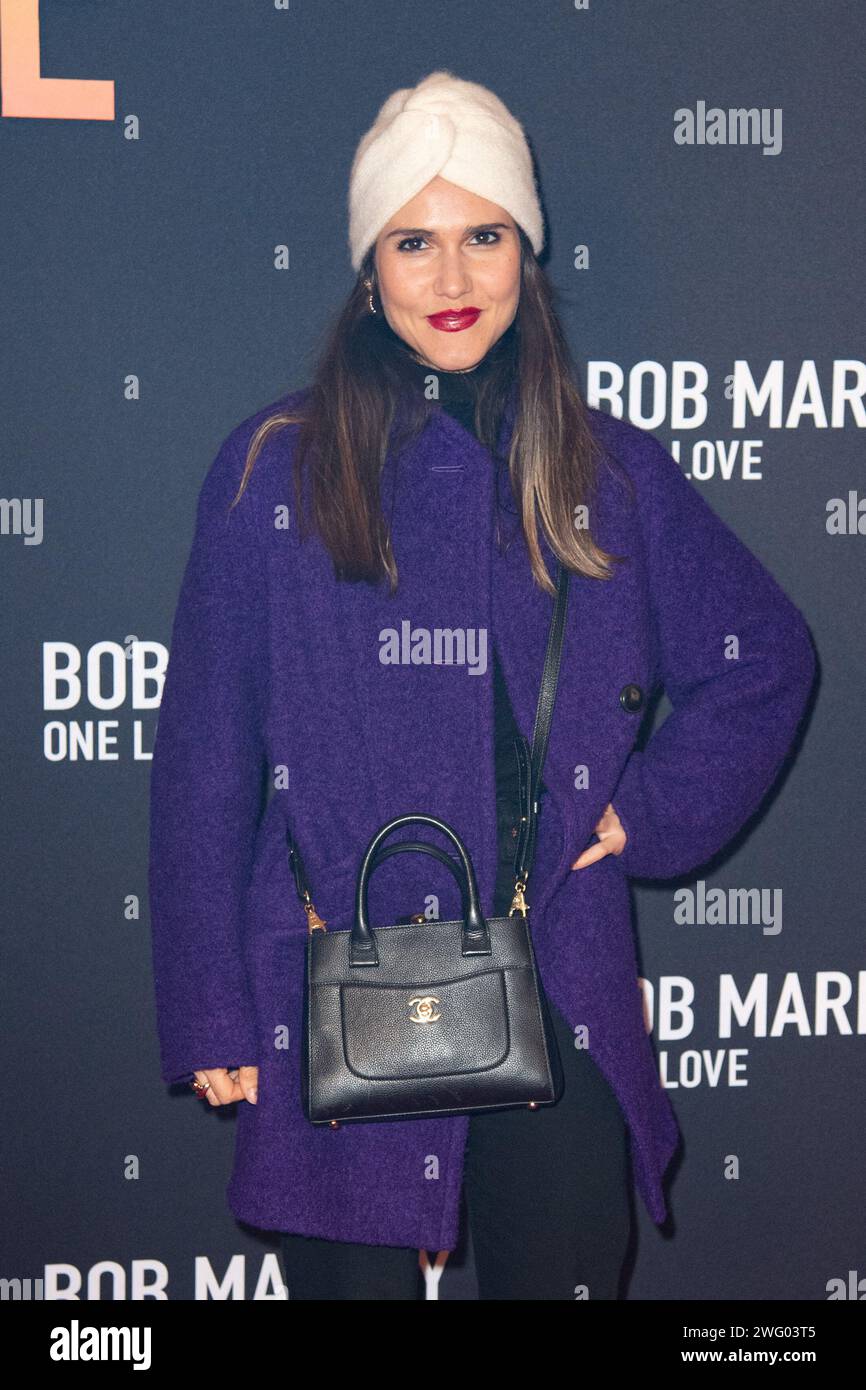 Paris, France. 01st Feb, 2024. Joyce Jonathan attending the Bob Marley ...