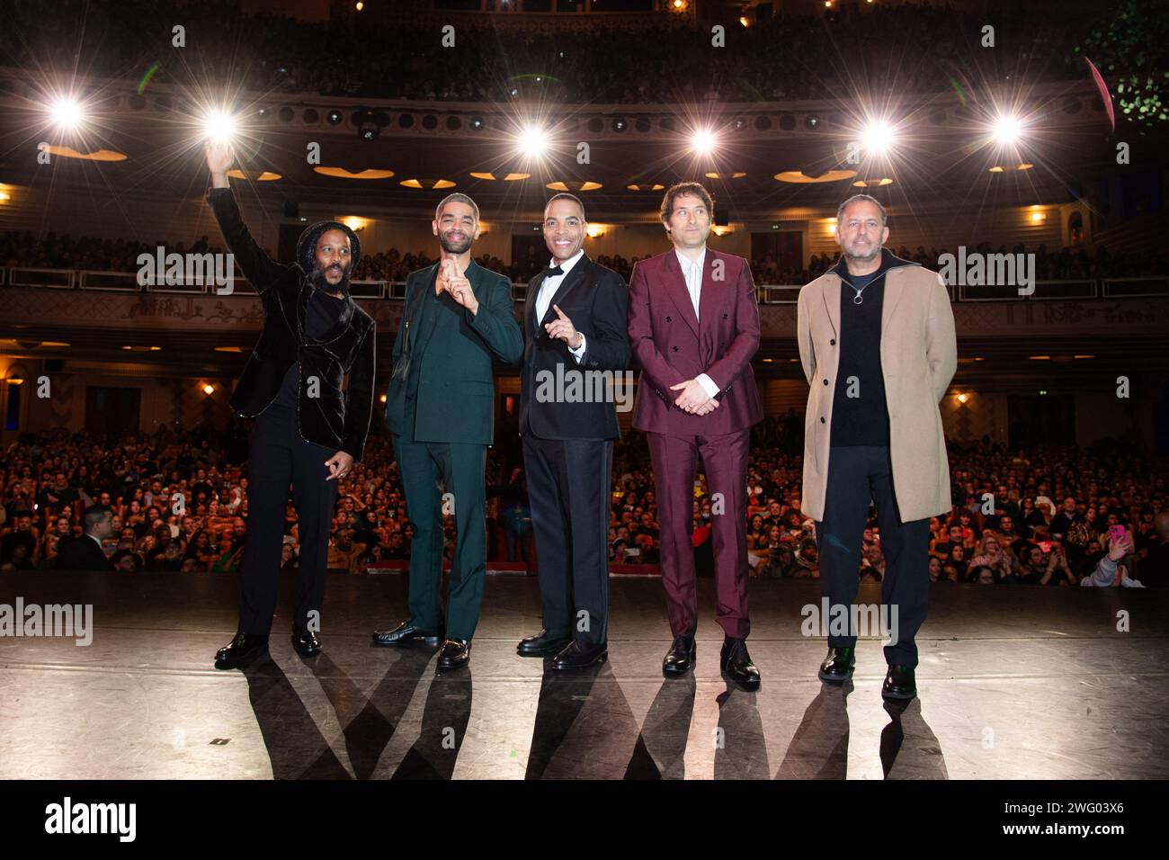 Paris, France. 01st Feb, 2024. Ziggy Marley, Kingsley Ben-Adir ...