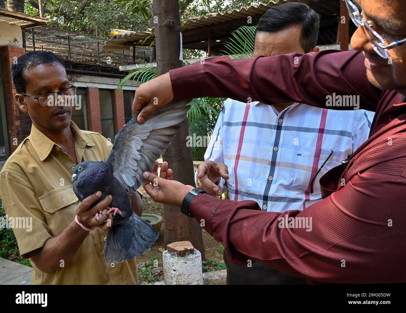 MUMBAI, INDIA - JANUARY 30: Dr Mayur Dangar and Chief Medical Supritendent Colonel Dr B B ...