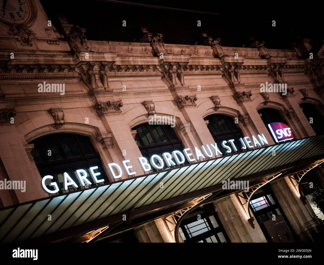 Bordeaux train station. Known as the Wine Capital of the World ...