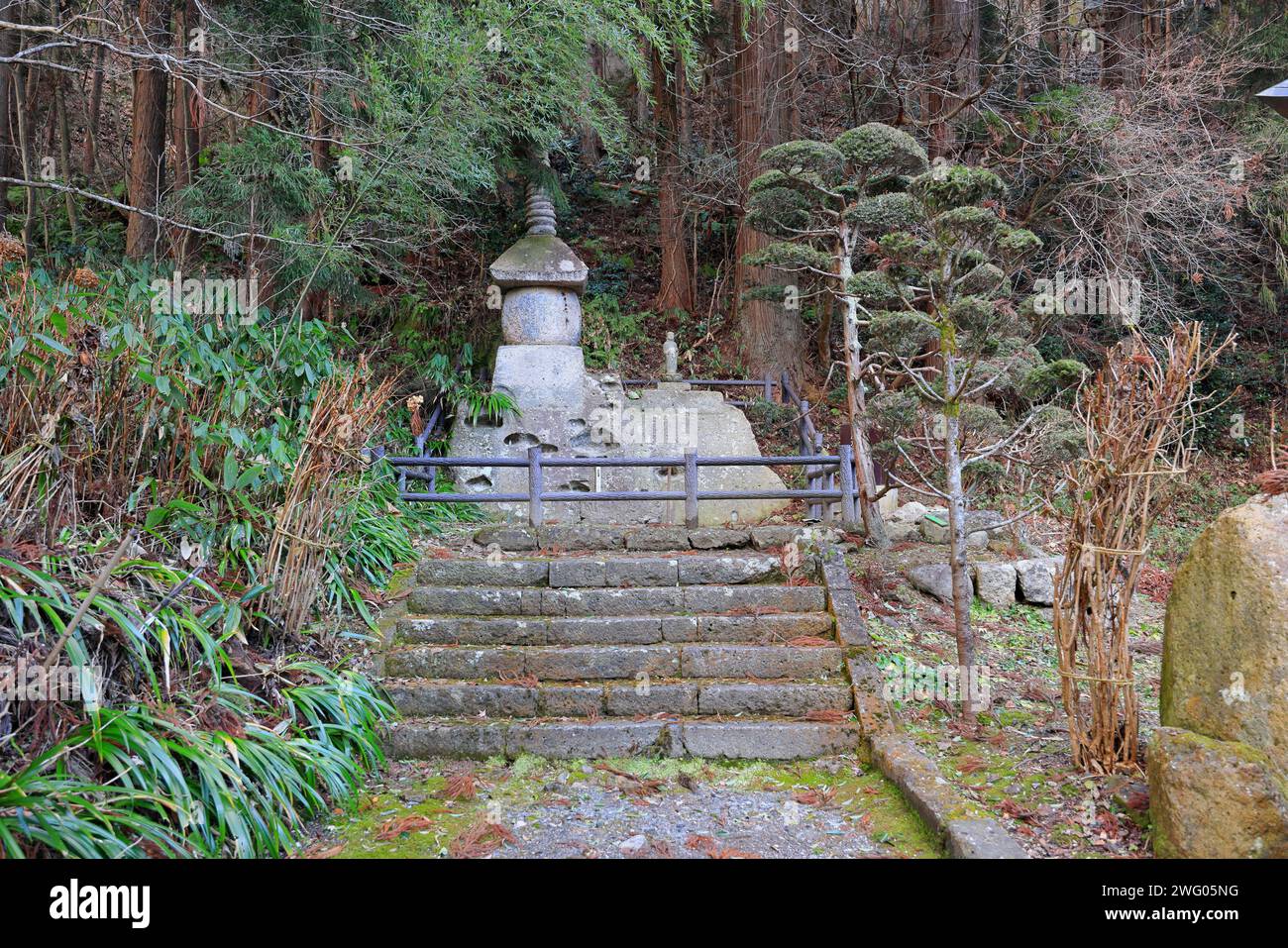 Rissyakuji Temple (Yamadera) a centuries-old Buddhist temple at ...