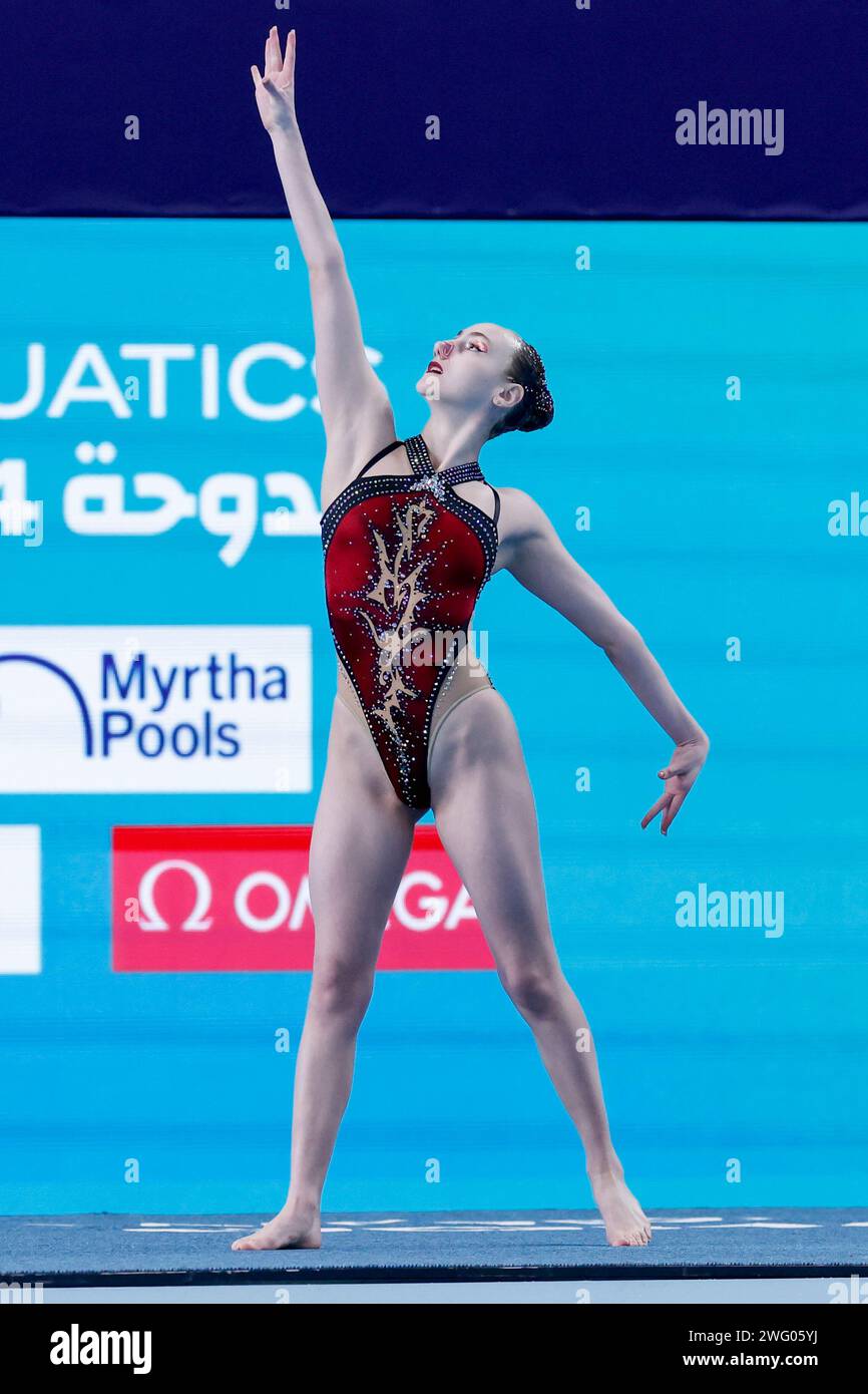 Doha, Qatar. 02nd Feb, 2024. DOHA, QATAR - FEBRUARY 2: Marloes ...