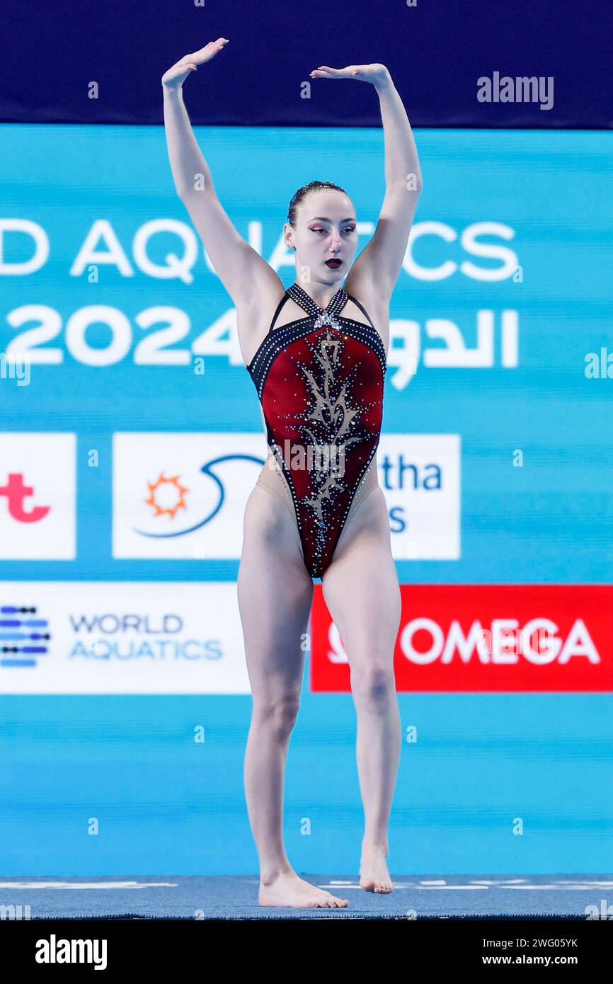 Doha, Qatar. 02nd Feb, 2024. DOHA, QATAR - FEBRUARY 2: Marloes ...