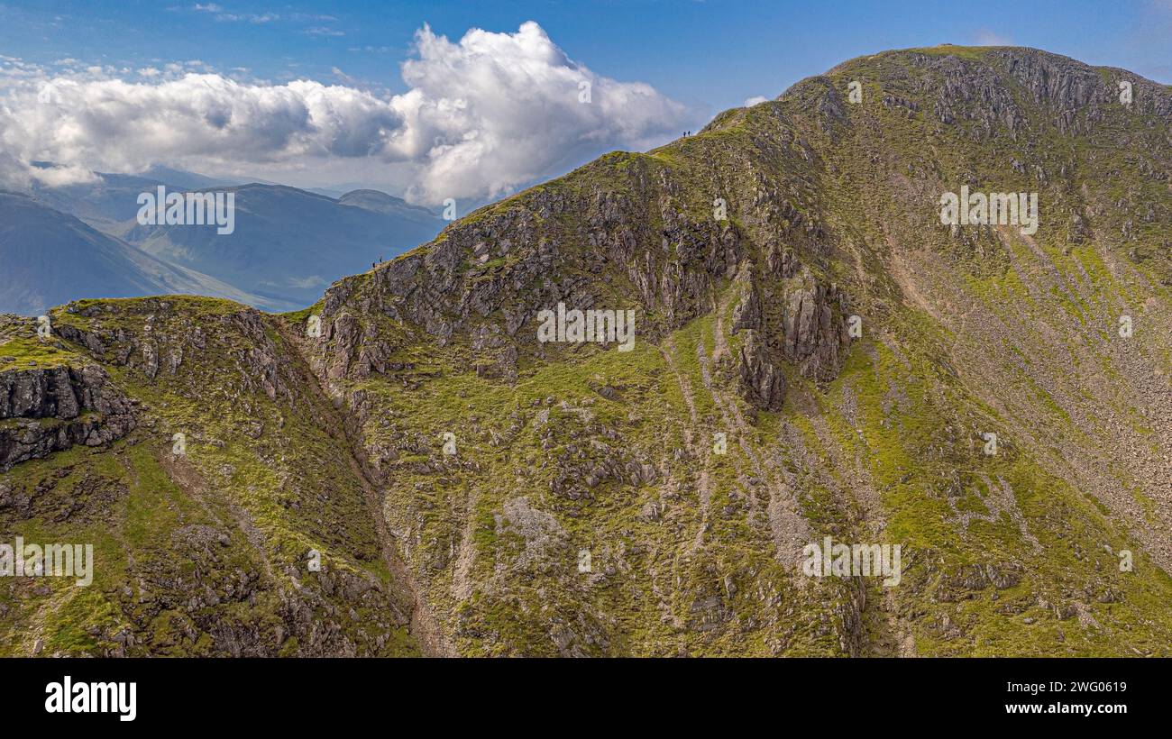 The majestic scottish mountains soar into the sky hi-res stock ...