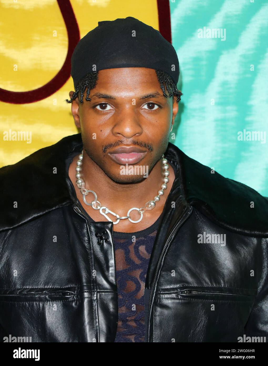 Hollywood, USA. 02nd Feb, 2024. Jeleel arrives at The Warner Music Pre ...