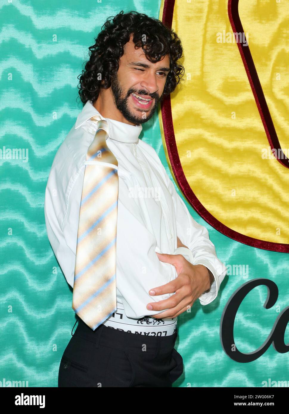 Hollywood, USA. 02nd Feb, 2024. Achraf Amiri arrives at The Warner ...