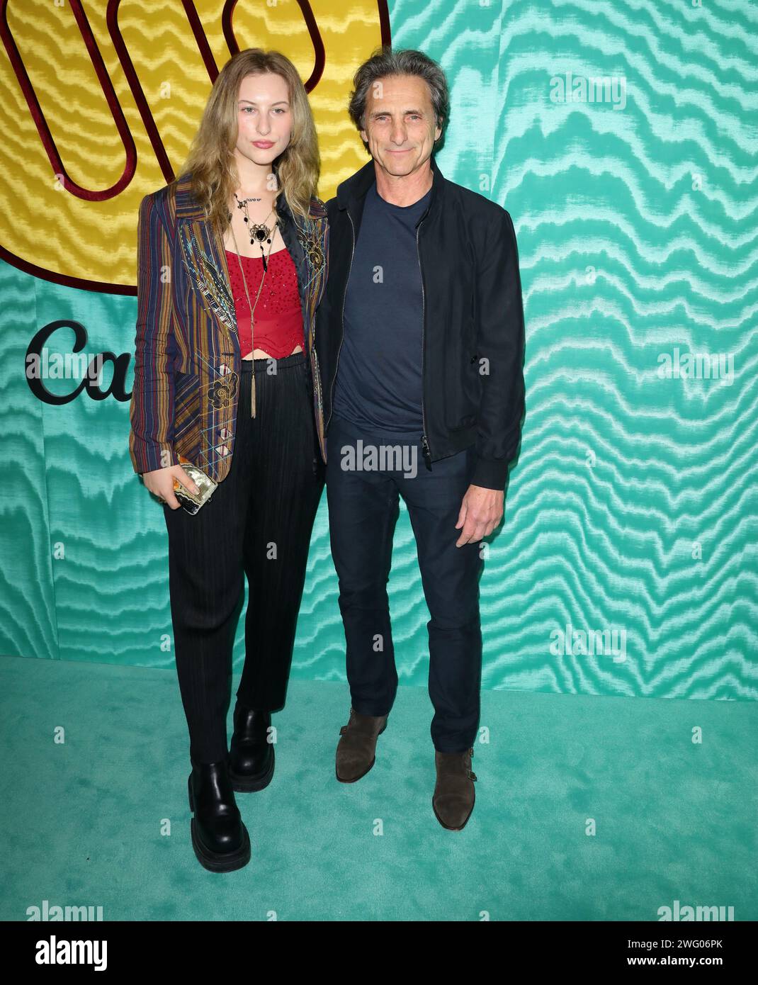 Hollywood, USA. 02nd Feb, 2024. Sophia Bender, Lawrence Bender arrives ...