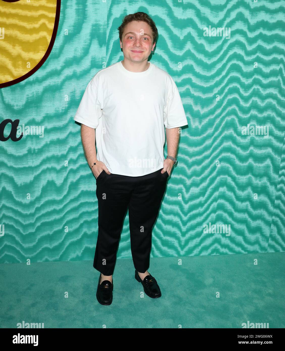 Hollywood, USA. 01st Feb, 2024. Jake Shane arrives at The Warner Music ...