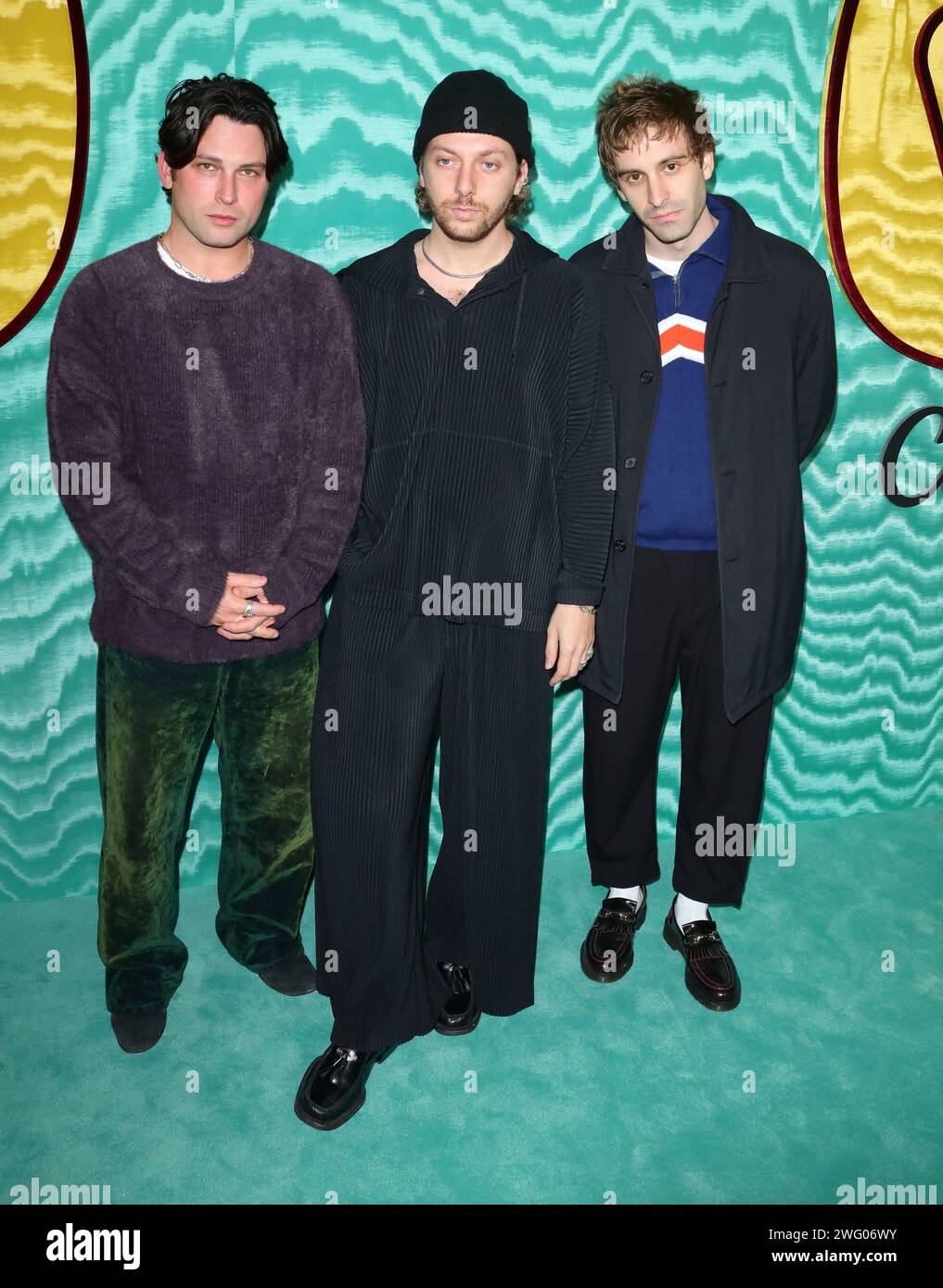 Hollywood, USA. 02nd Feb, 2024. Edward James, Josh Conway, Jesse ...