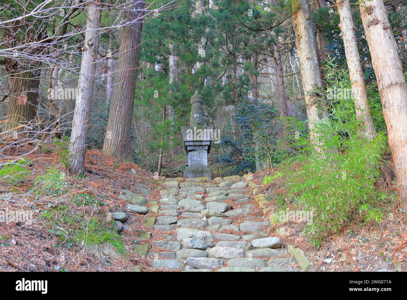 Rissyakuji Temple (Yamadera) a centuries-old Buddhist temple at ...