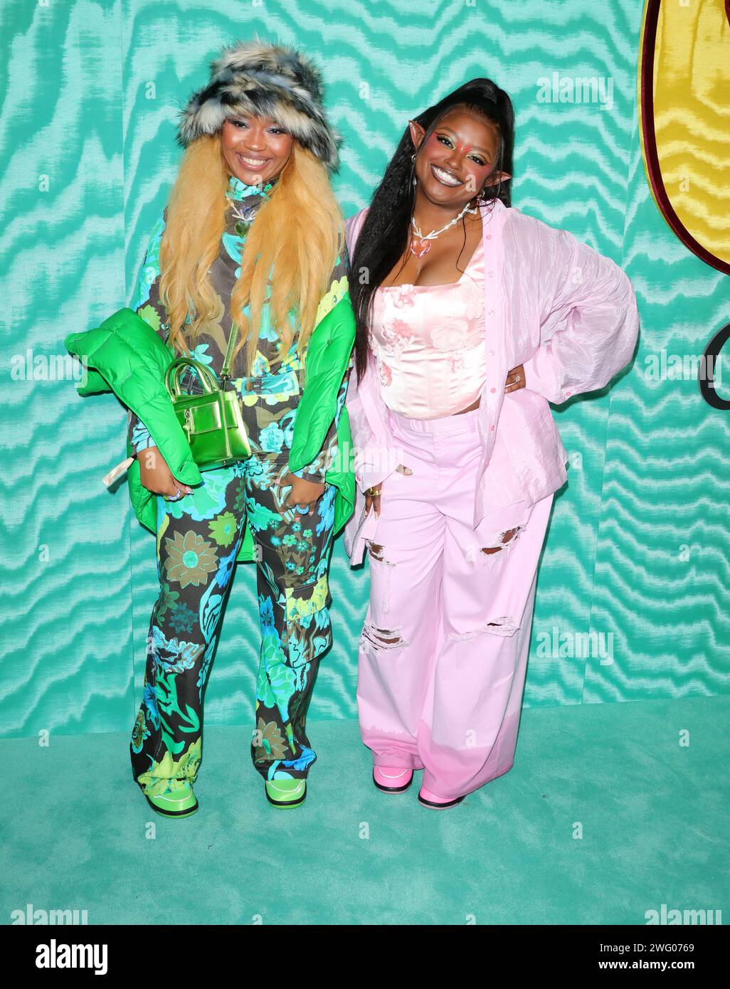 Hollywood, USA. 02nd Feb, 2024. Bobbi LaNea, Folayan Omi Kunerede ...