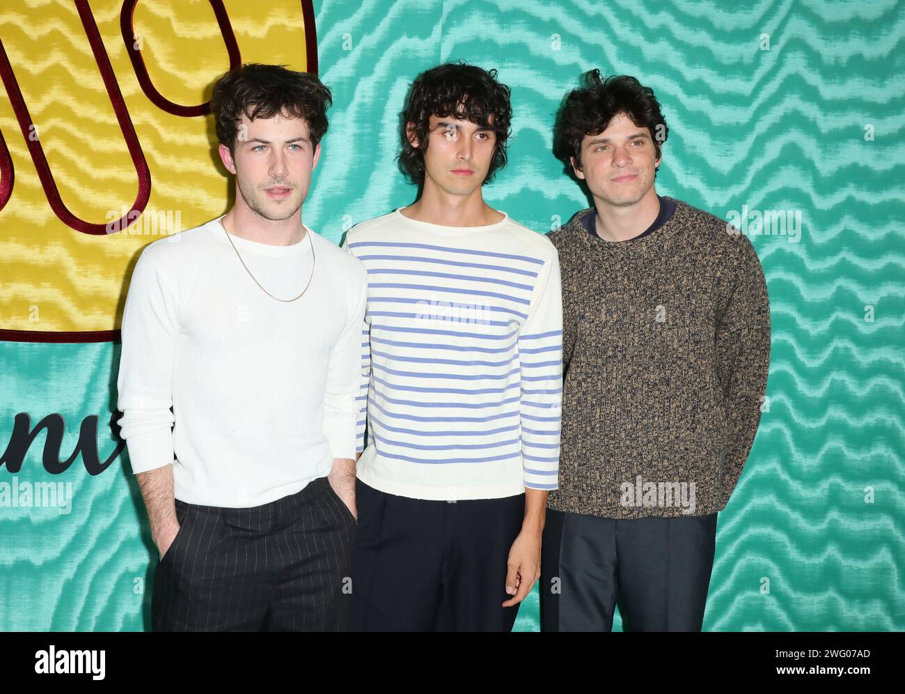 Hollywood, USA. 02nd Feb, 2024. Dylan Minnette, Cole Preston, Braeden ...