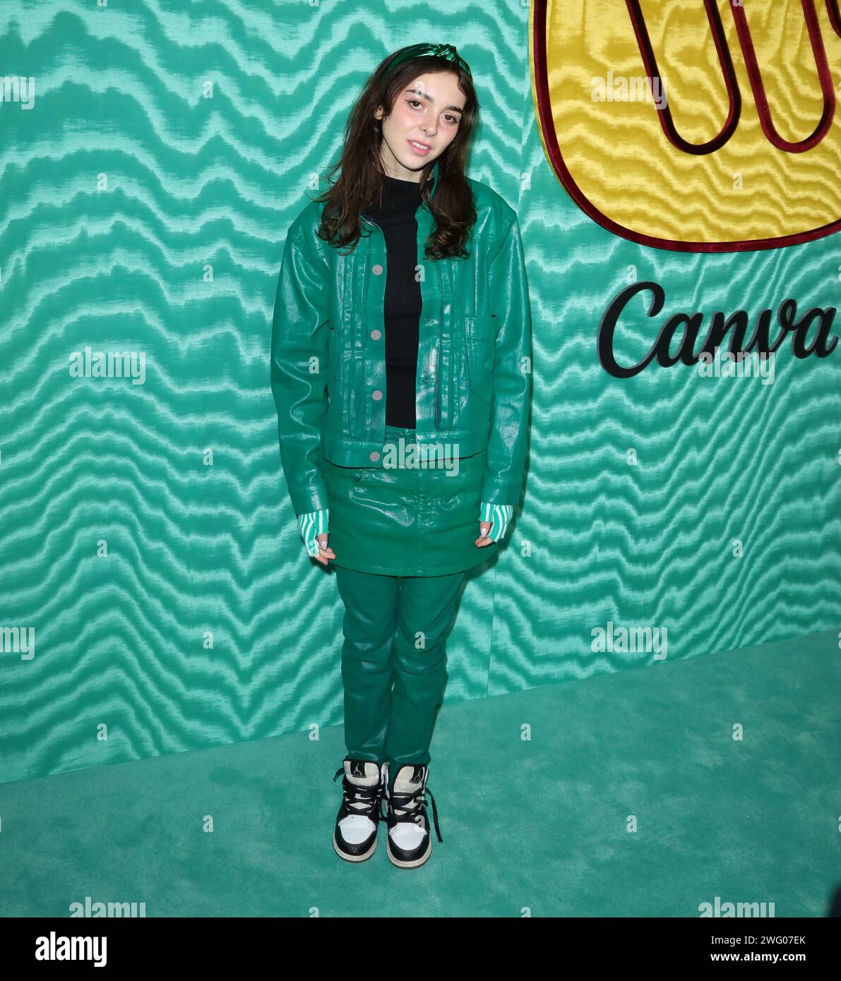 Hollywood, USA. 01st Feb, 2024. Sophie Powers arrives at The Warner ...