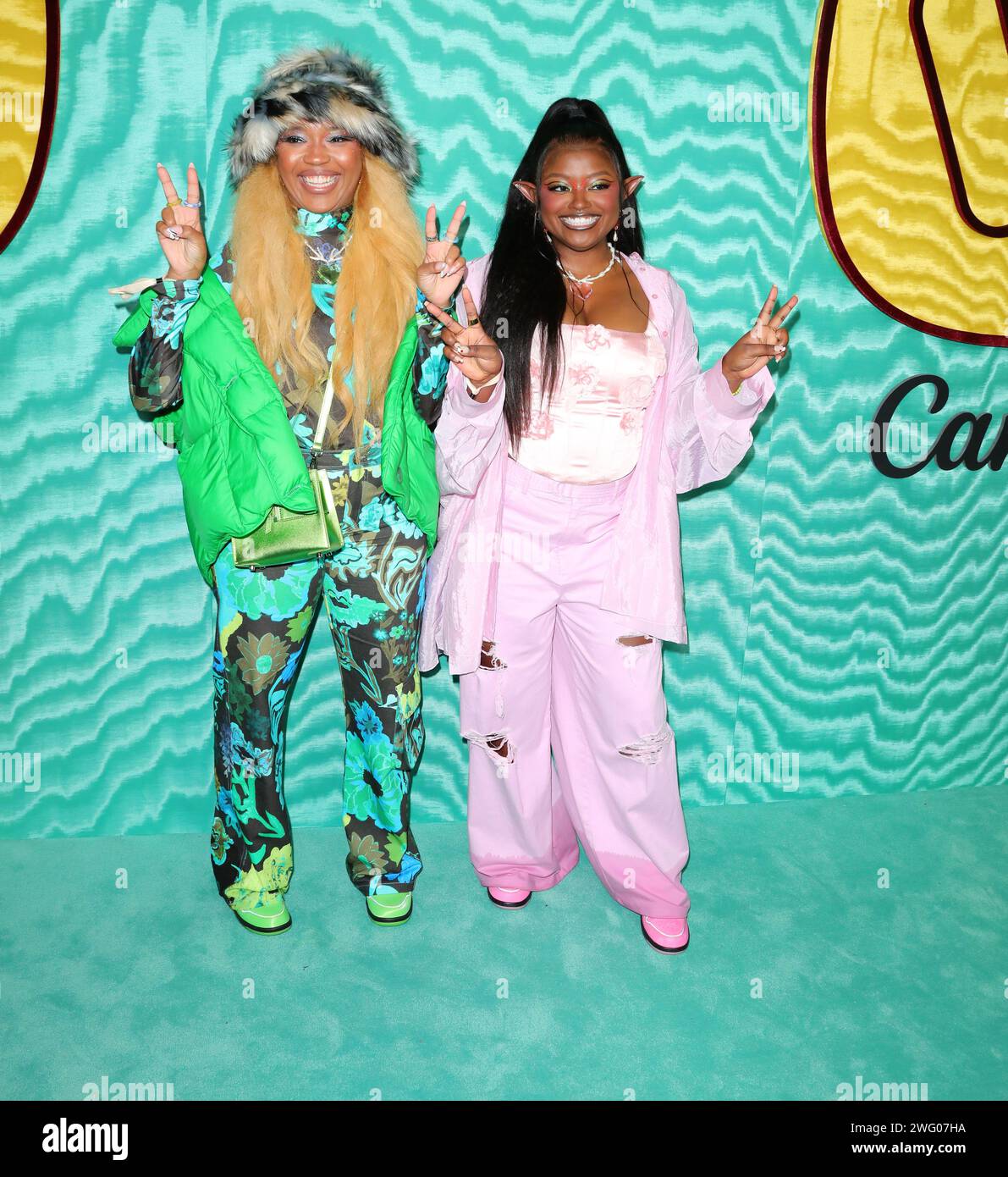 Hollywood, USA. 02nd Feb, 2024. Bobbi LaNea, Folayan Omi Kunerede ...