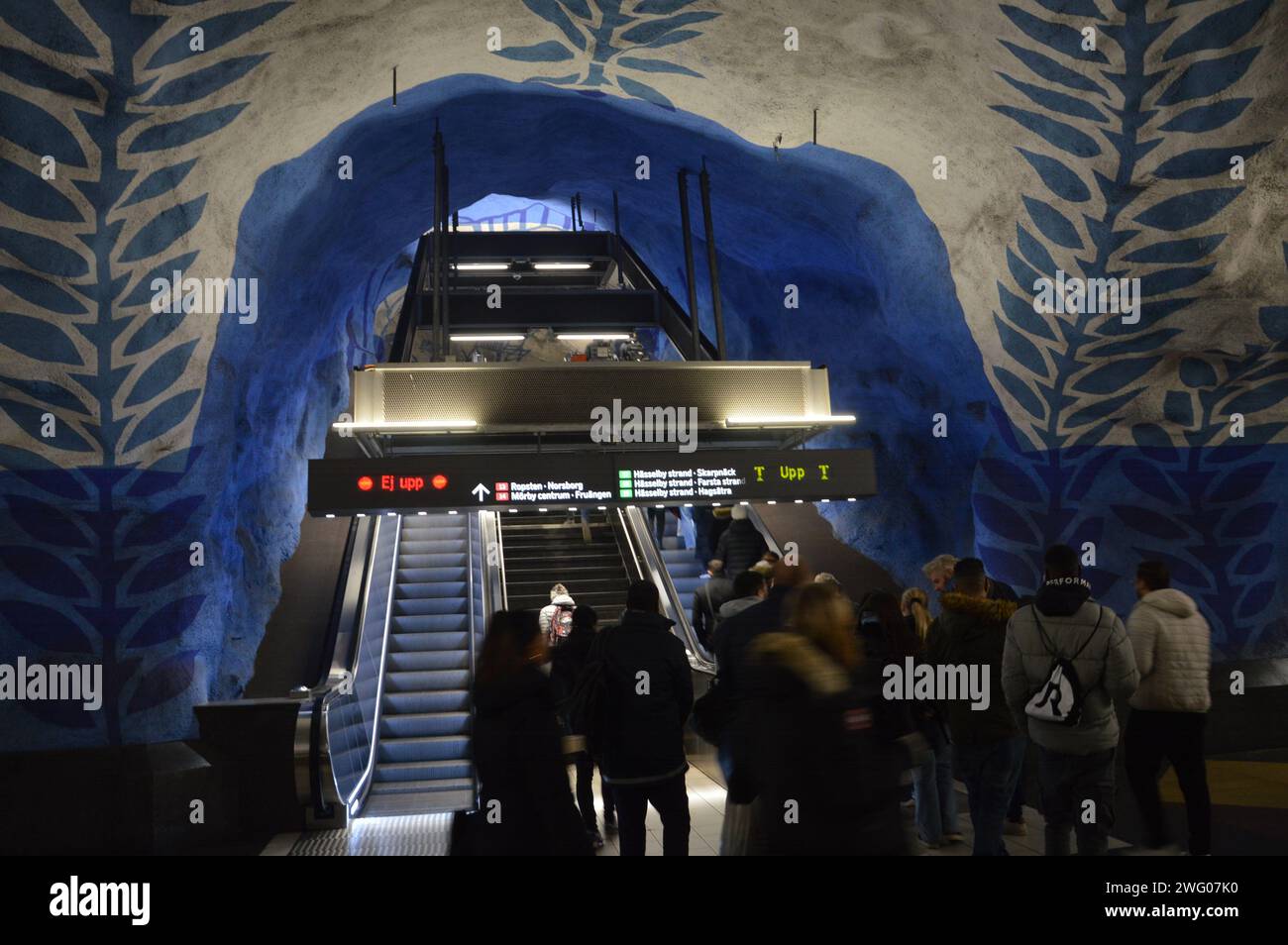 Stockholm, Sweden - November 2, 2023 - T-Centralen metrostation ...