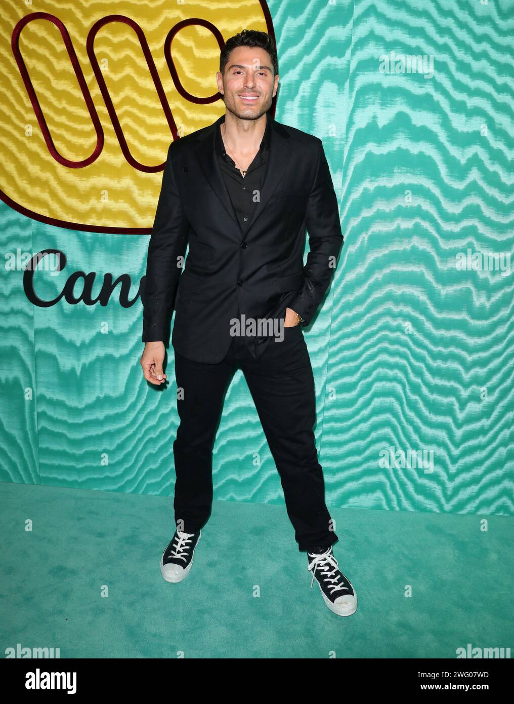 Hollywood, USA. 02nd Feb, 2024. Joey Zauzig arrives at The Warner Music ...