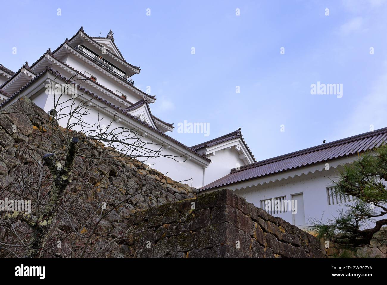 Tsuruga Castle (Wakamatsu castle) a concrete replica of 14th-century ...