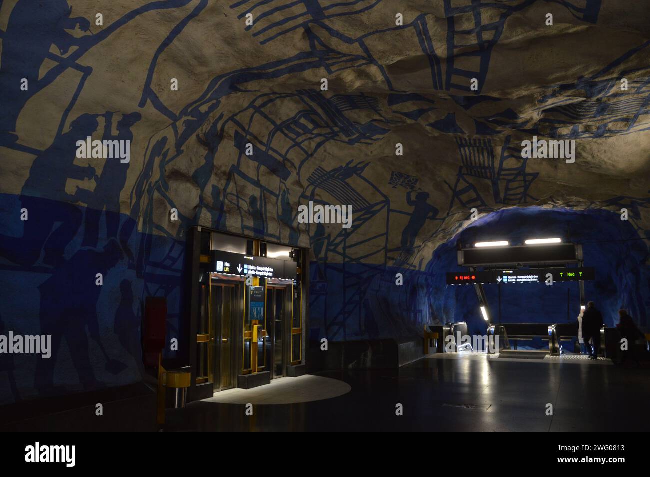 Stockholm, Sweden - November 2, 2023 - T-Centralen metrostation ...